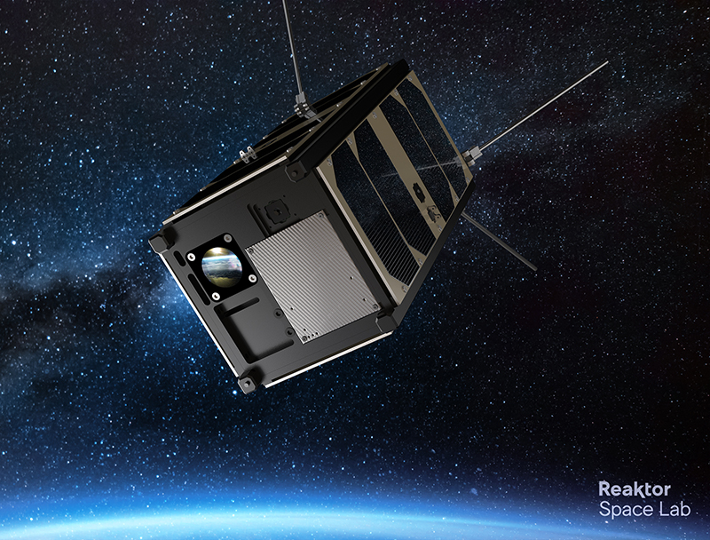 An infrared hyperspectral camera returns images from nanosatellite ...