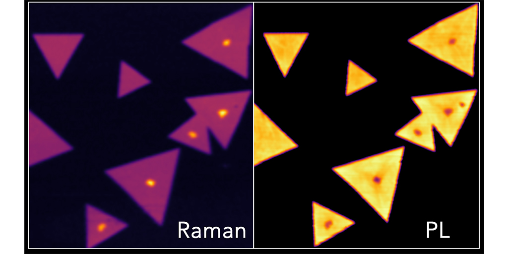 High-resolution Raman and photoluminescence imaging of MoS2 ...