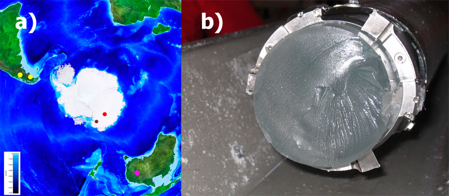 Local vs global climate change: investigation of dust from deep ice ...